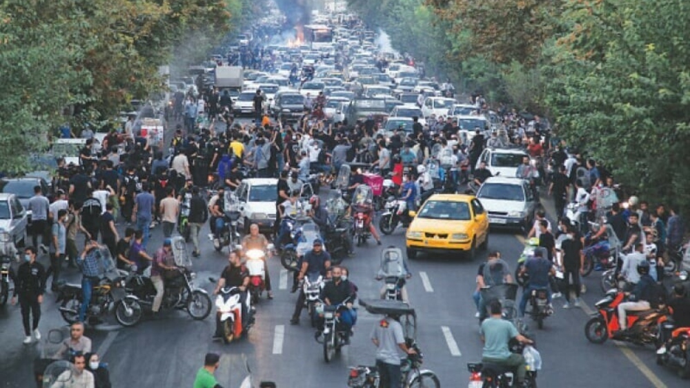 At least four killed in protest clashes in western Iran: rights groups ...